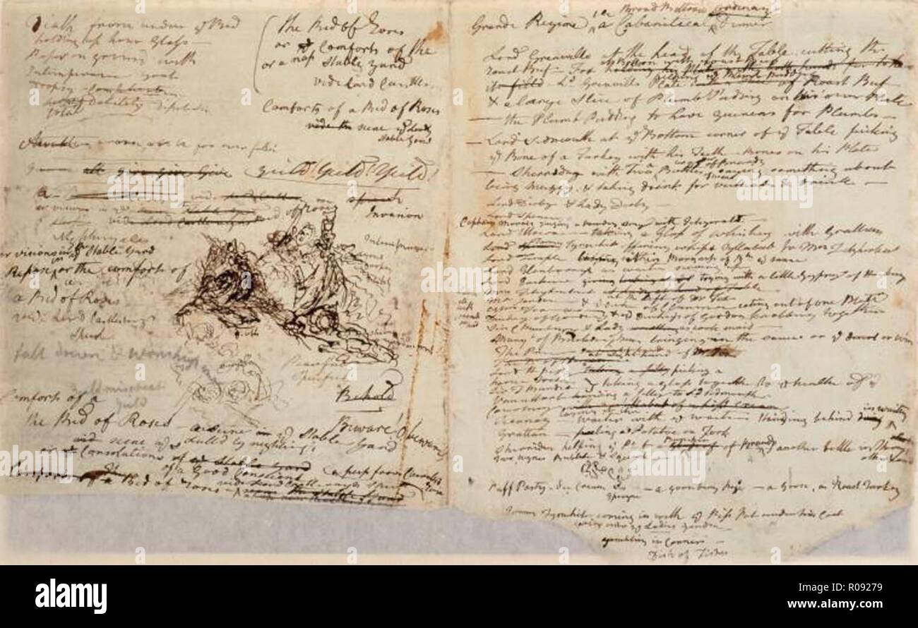 vintage hand witten book pages Stock Photo - Alamy