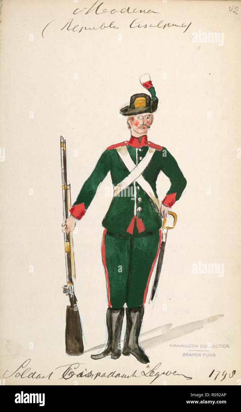 Italian uniform of italian cavalry hi-res stock photography and images ...