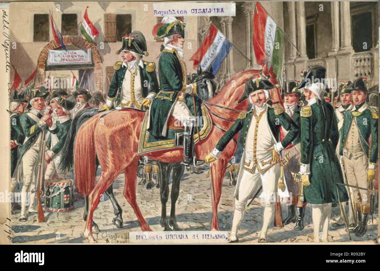 Italian uniform of italian cavalry hi-res stock photography and images ...