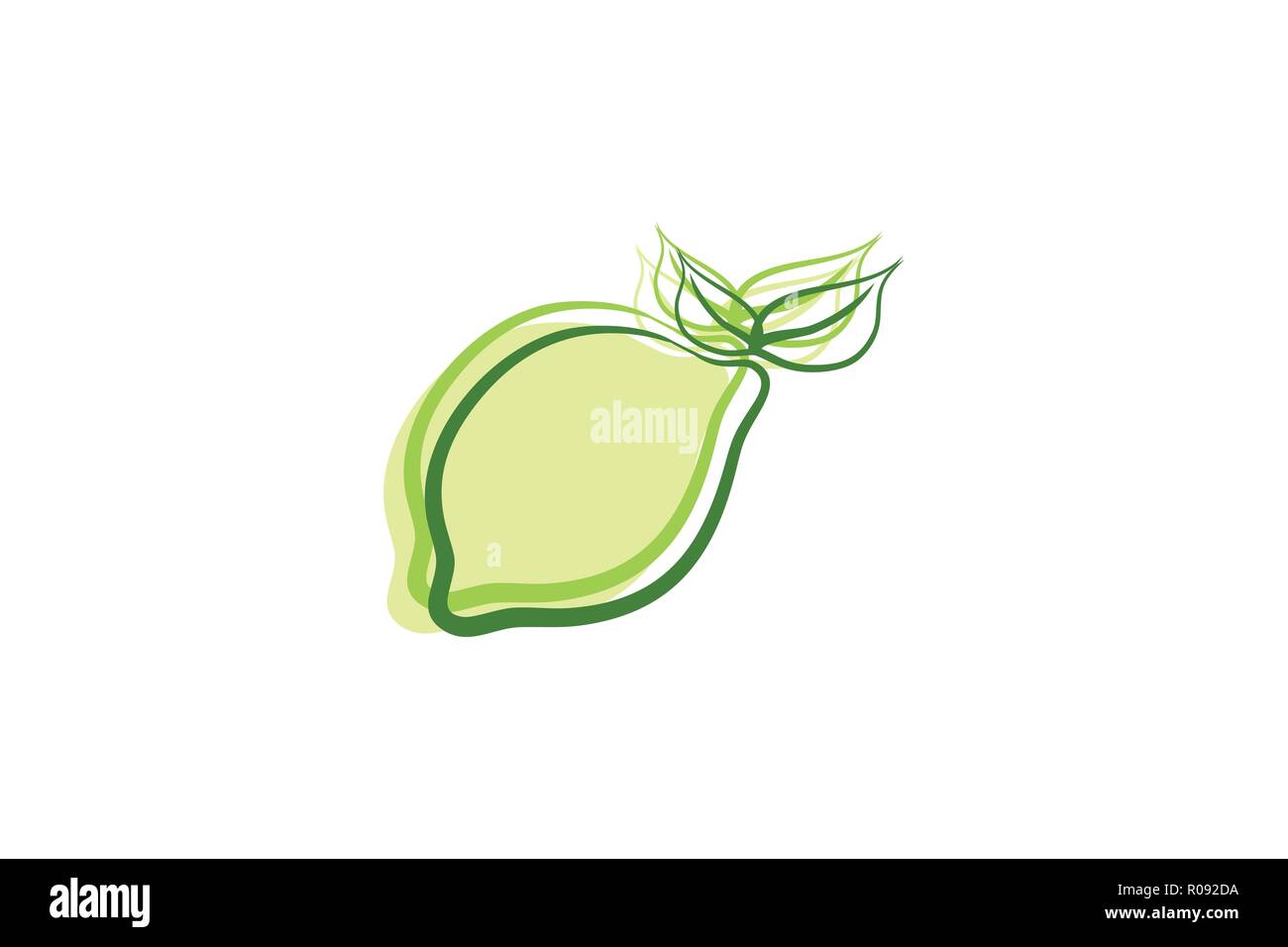 Green Lemonade Logo Designs Inspiration Isolated on White Background ...