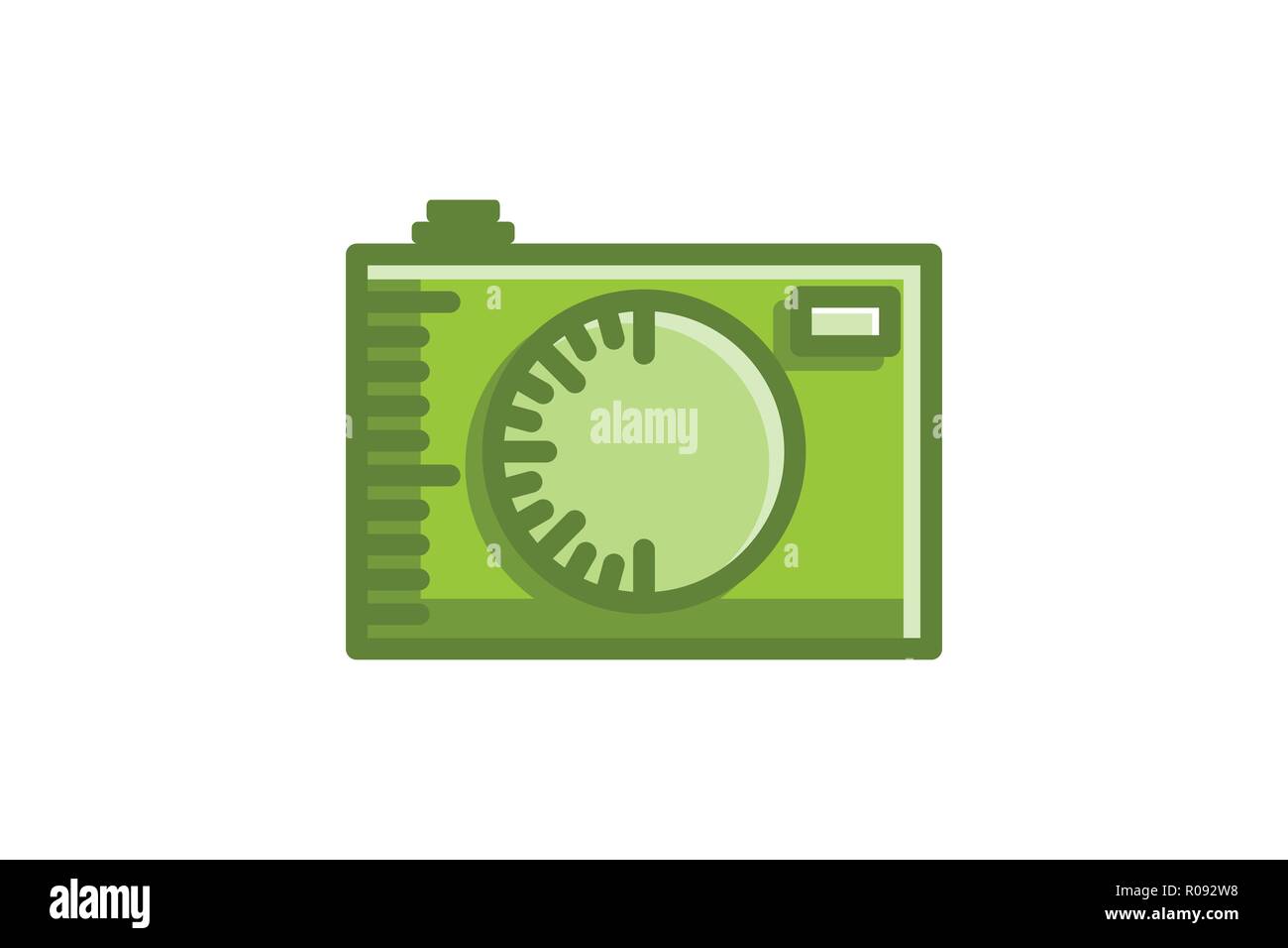 green camera logo Designs Inspiration Isolated on White Background ...