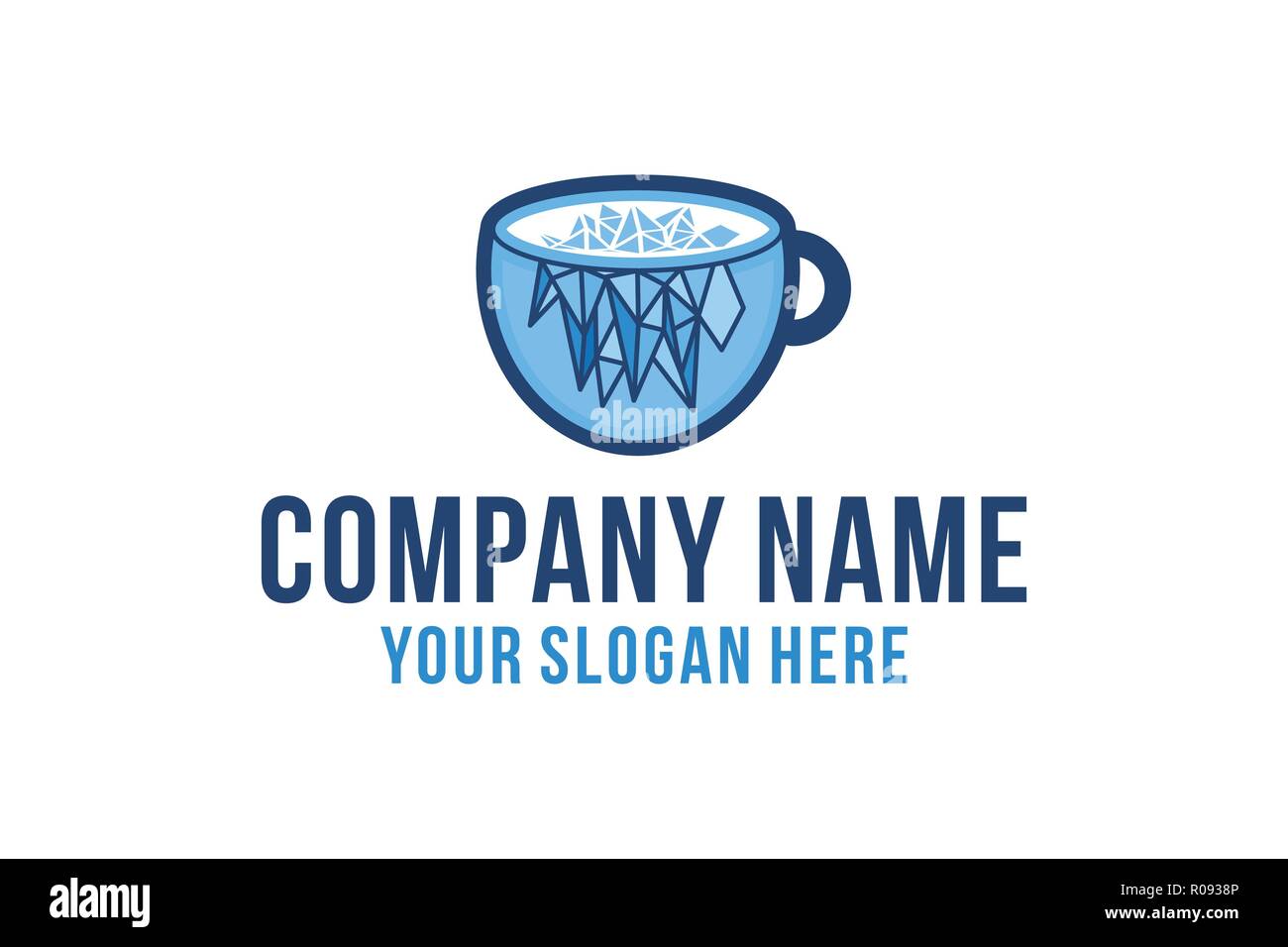 ice coffee, cold brew, coffee product logo Designs Inspiration Isolated ...