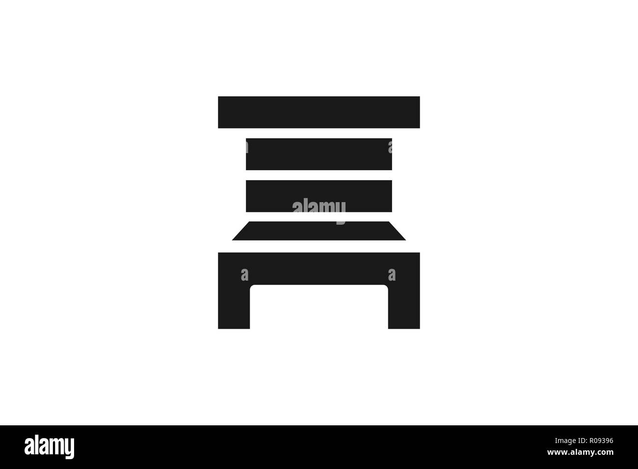 seat, chair logo Designs Inspiration Isolated on White Background Stock ...