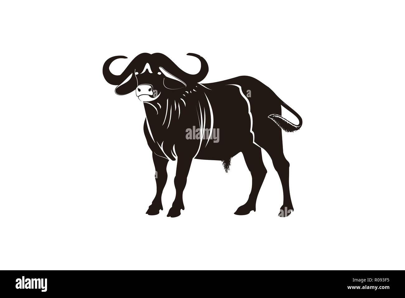 slaughter, Cattle , Beef logo Designs Inspiration Isolated on White ...