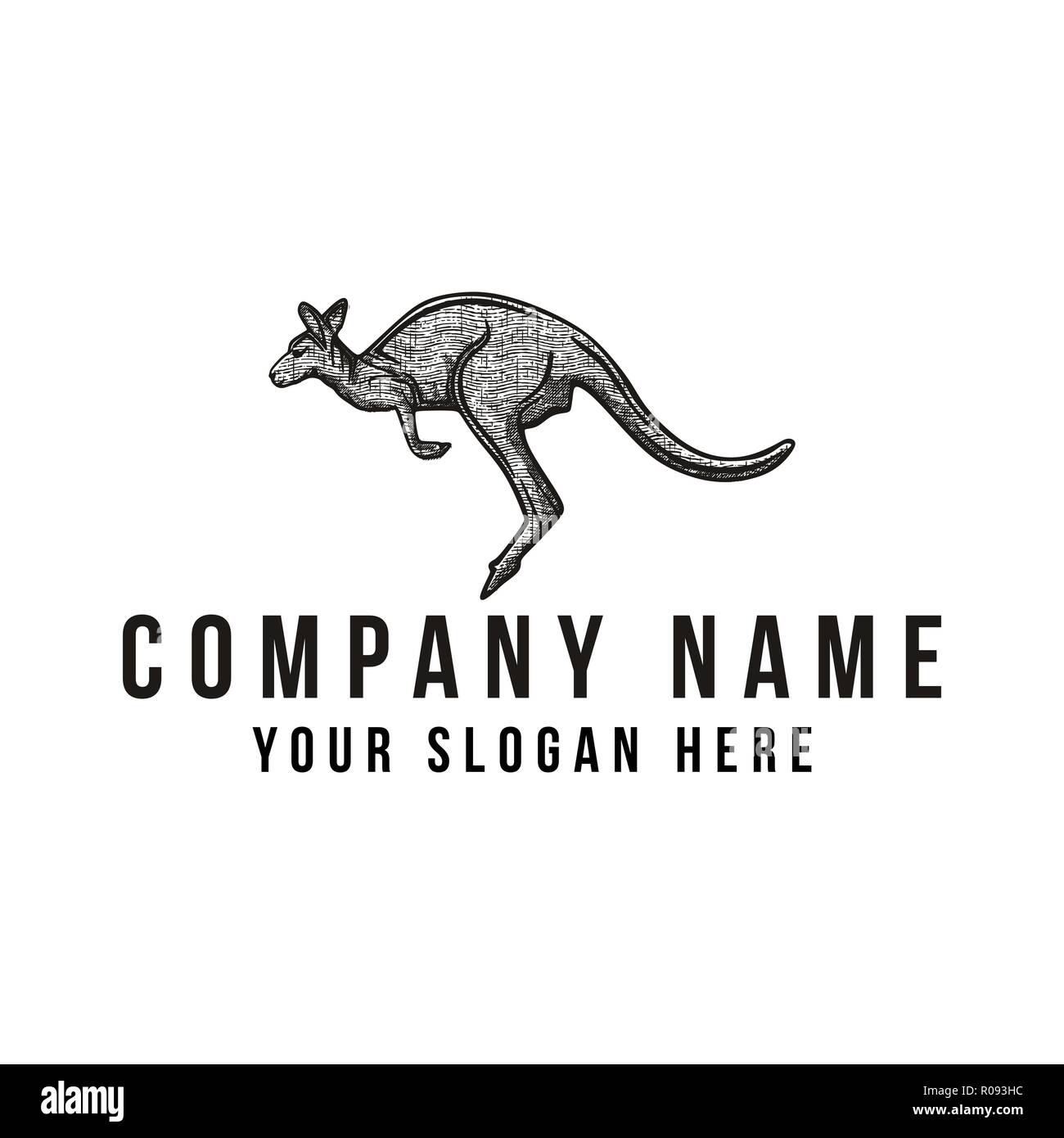 Kangaroo Logo Brand