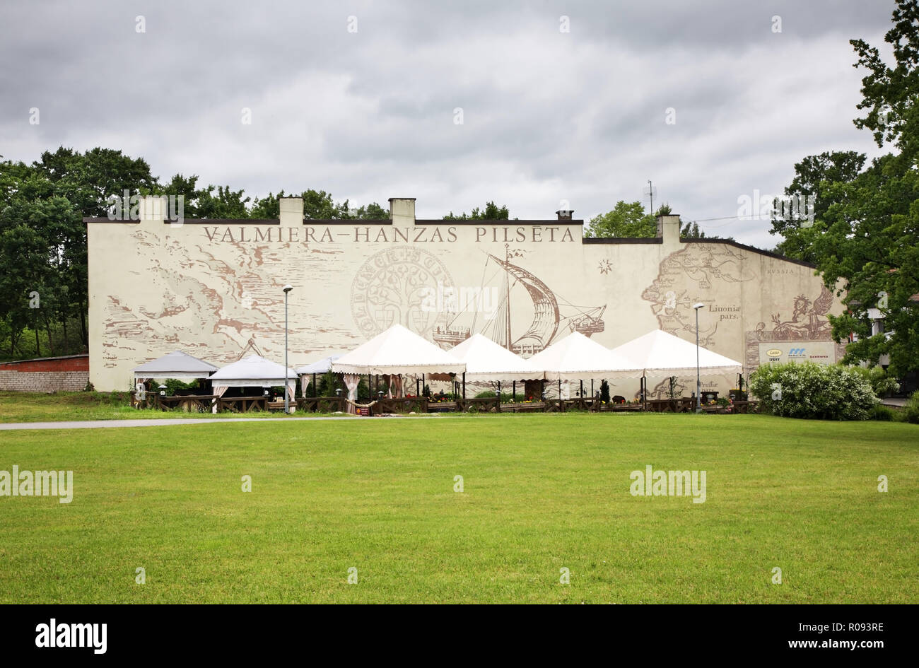 Valmiera city hi-res stock photography and images - Alamy