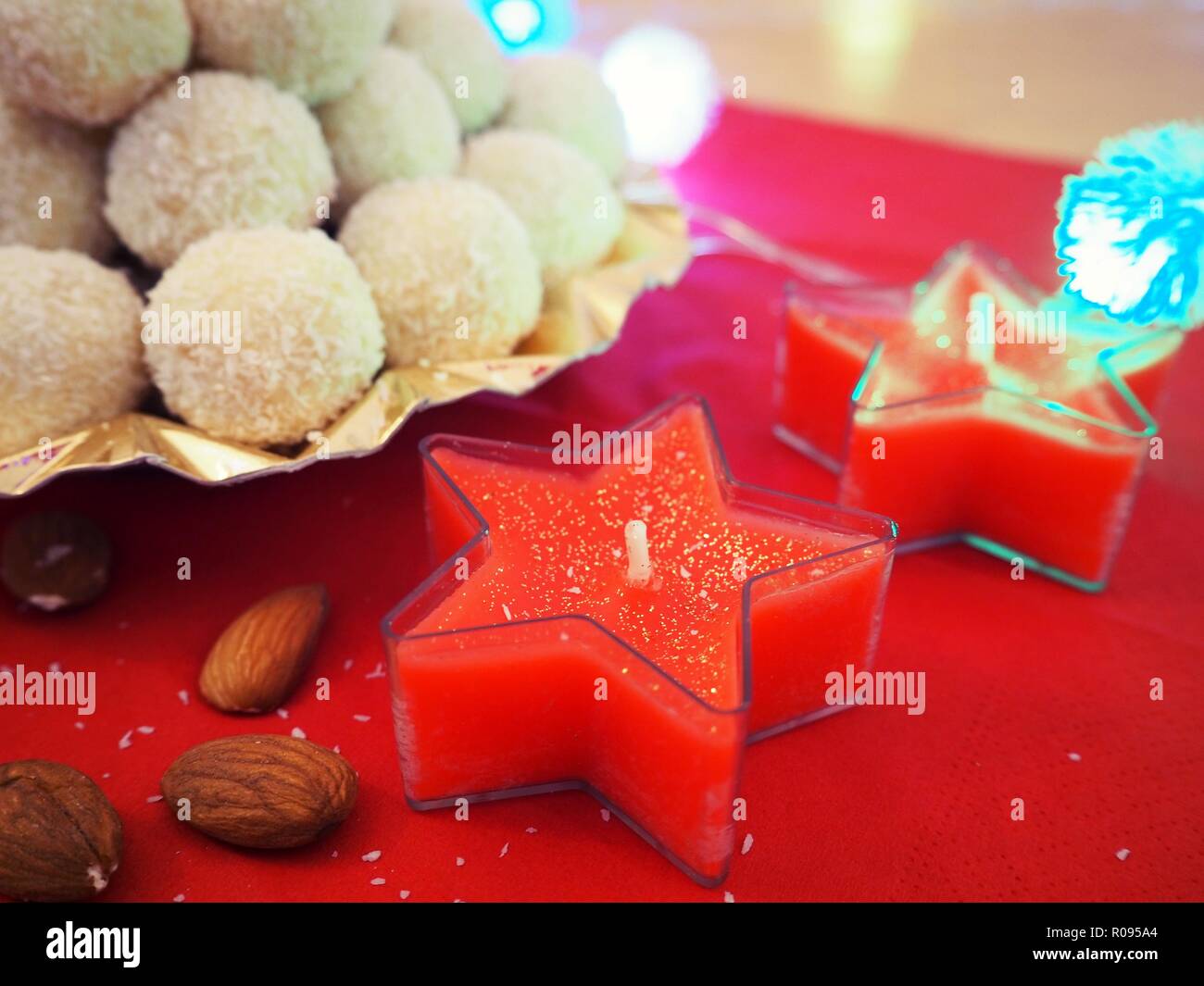 Coconut balls hi-res stock photography and images - Alamy