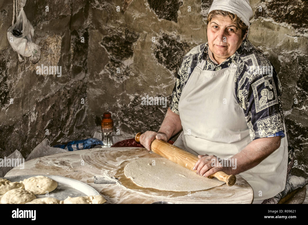 Lavash traditional armenian bread hi-res stock photography and images ...