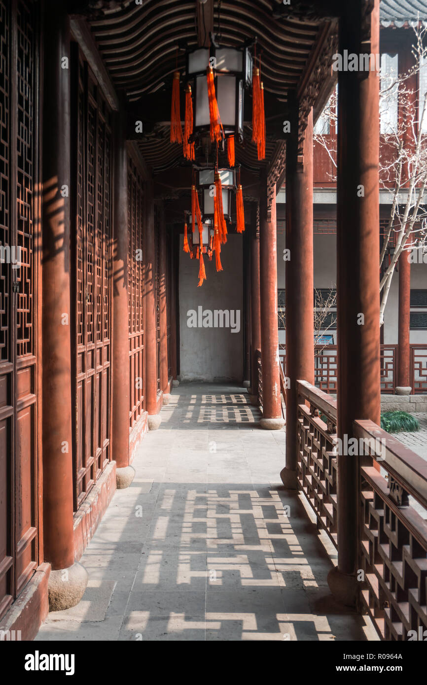 Suzhou garden, traditional architecture Stock Photo - Alamy