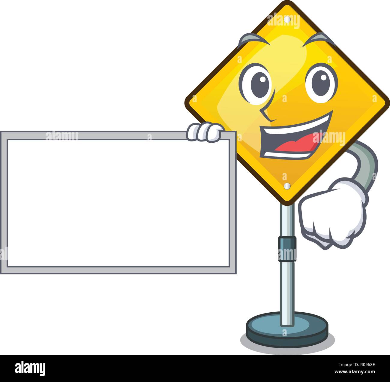 Timber warning sign Stock Vector Images - Alamy