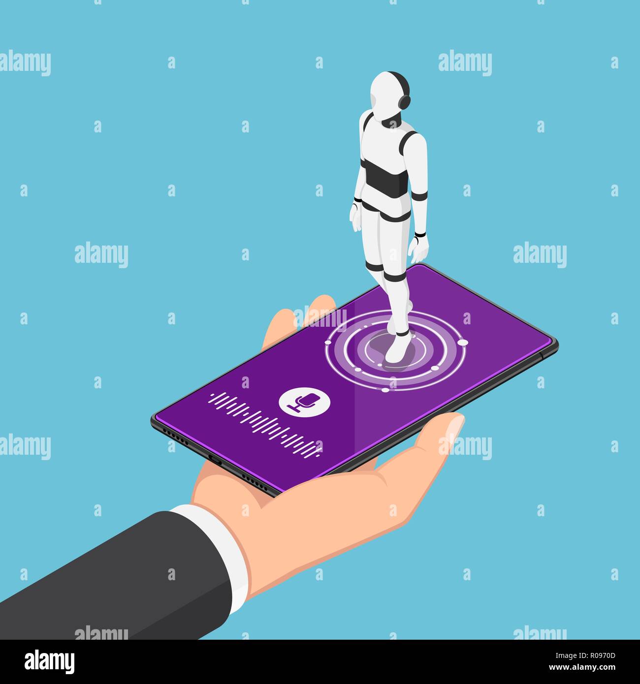 Ai robot assistant hi-res stock photography and images - Alamy