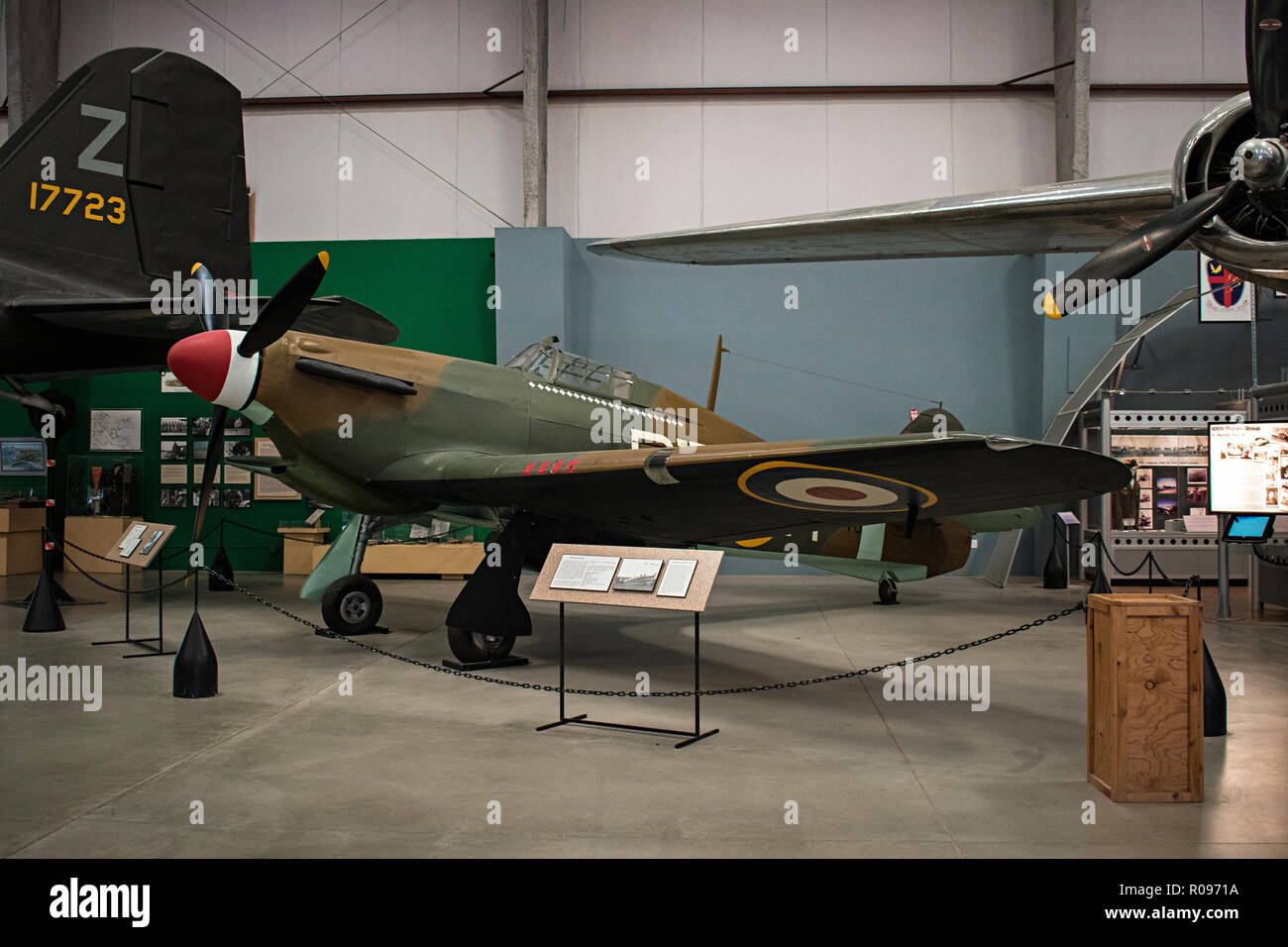Hawker Hurricane, Pima Air & Space Museum. Tucson Arizona. USA Stock ...