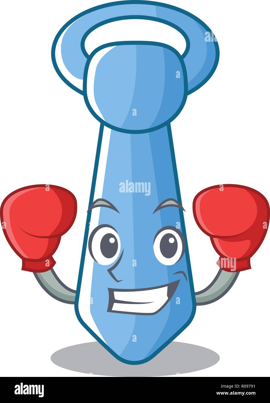 Boxing necktie cartoon shaped fashion the Chinese Stock Vector Image ...