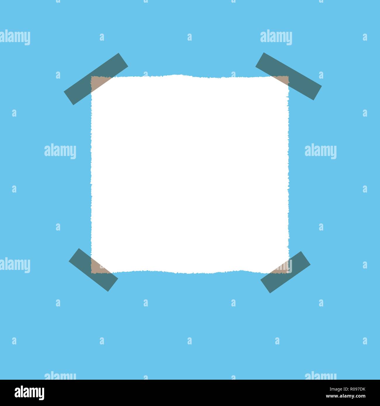 Attached tape Stock Vector Images - Alamy