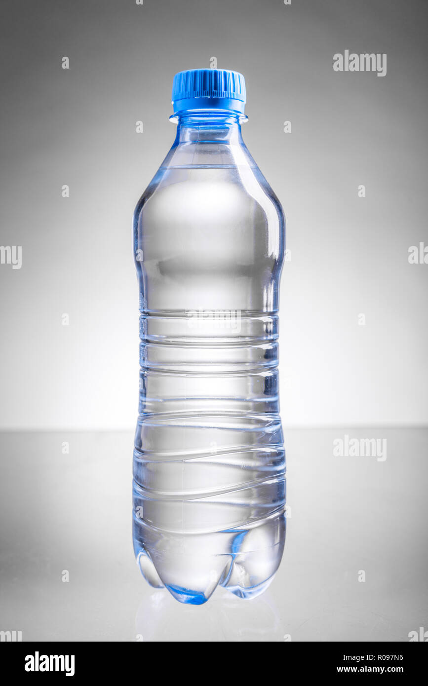 clear water in plastic bottles Stock Photo - Alamy