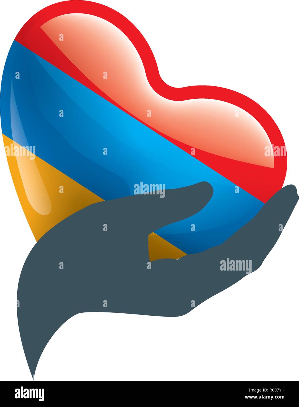 Armenian sign language Stock Vector Images - Alamy