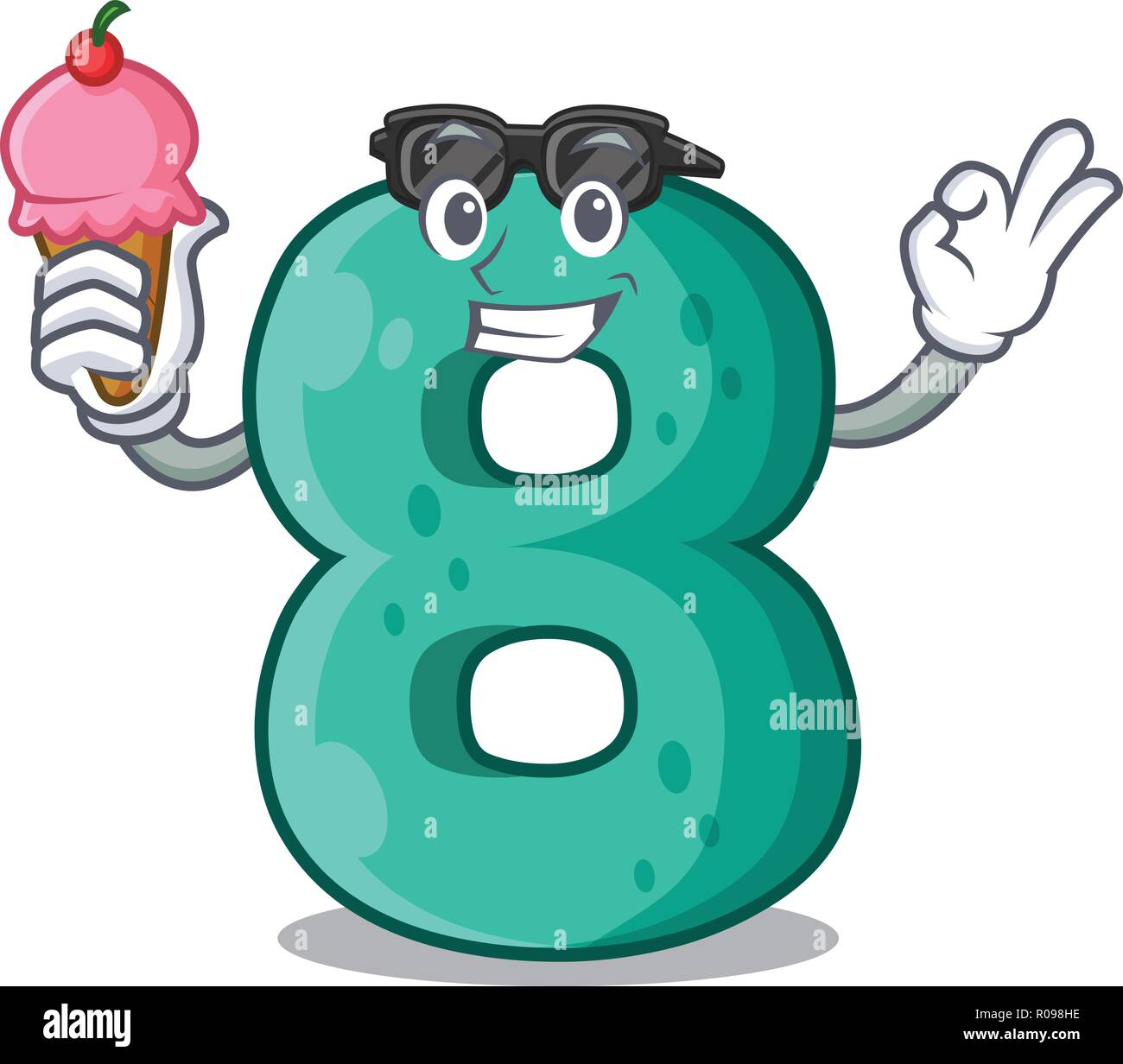 Wall ice cream Stock Vector Images - Alamy