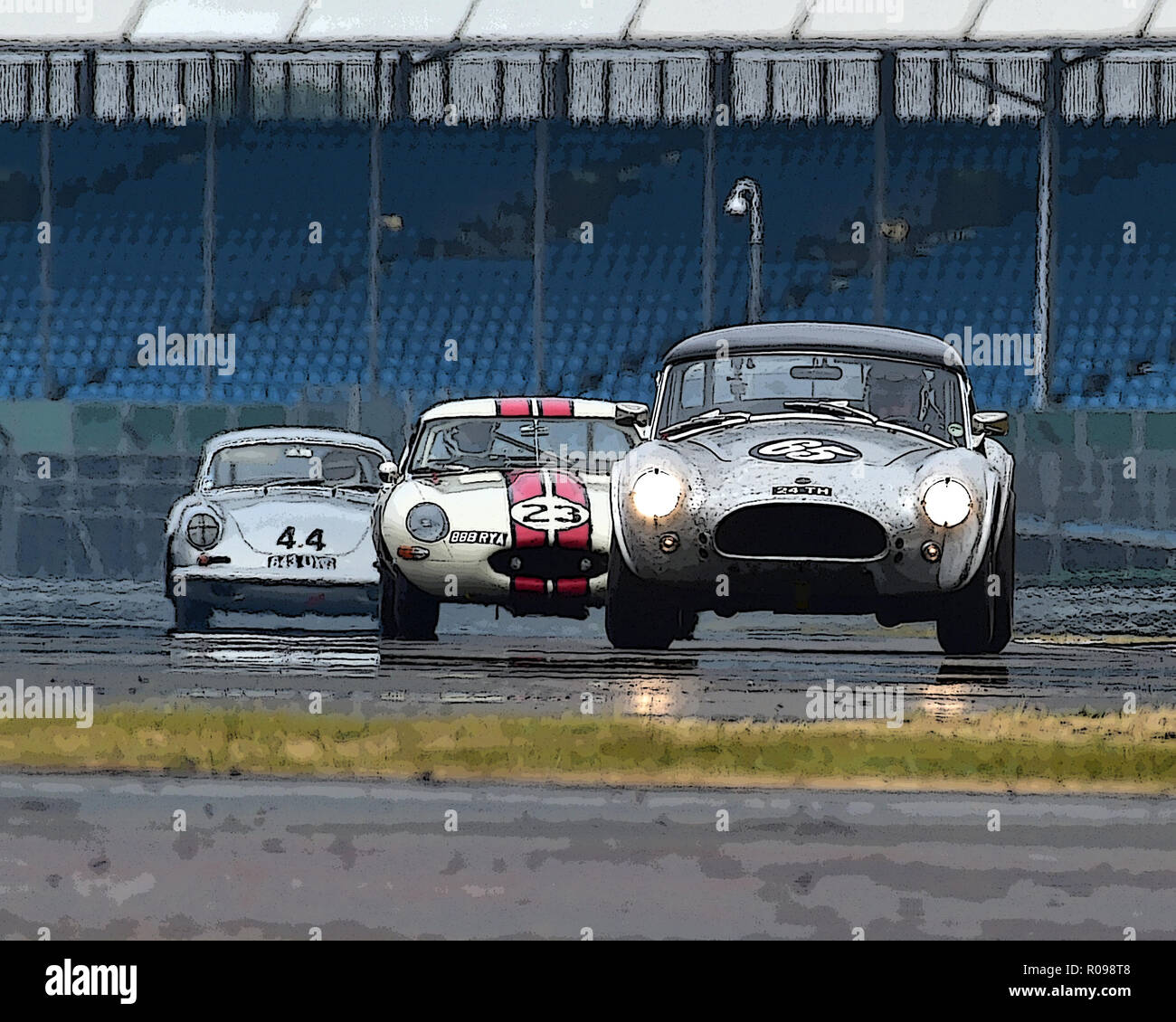 Martin Hunt, Patrick Blakeney-Edwards, AC Cobra, Tony Wood, Barry Wood ...