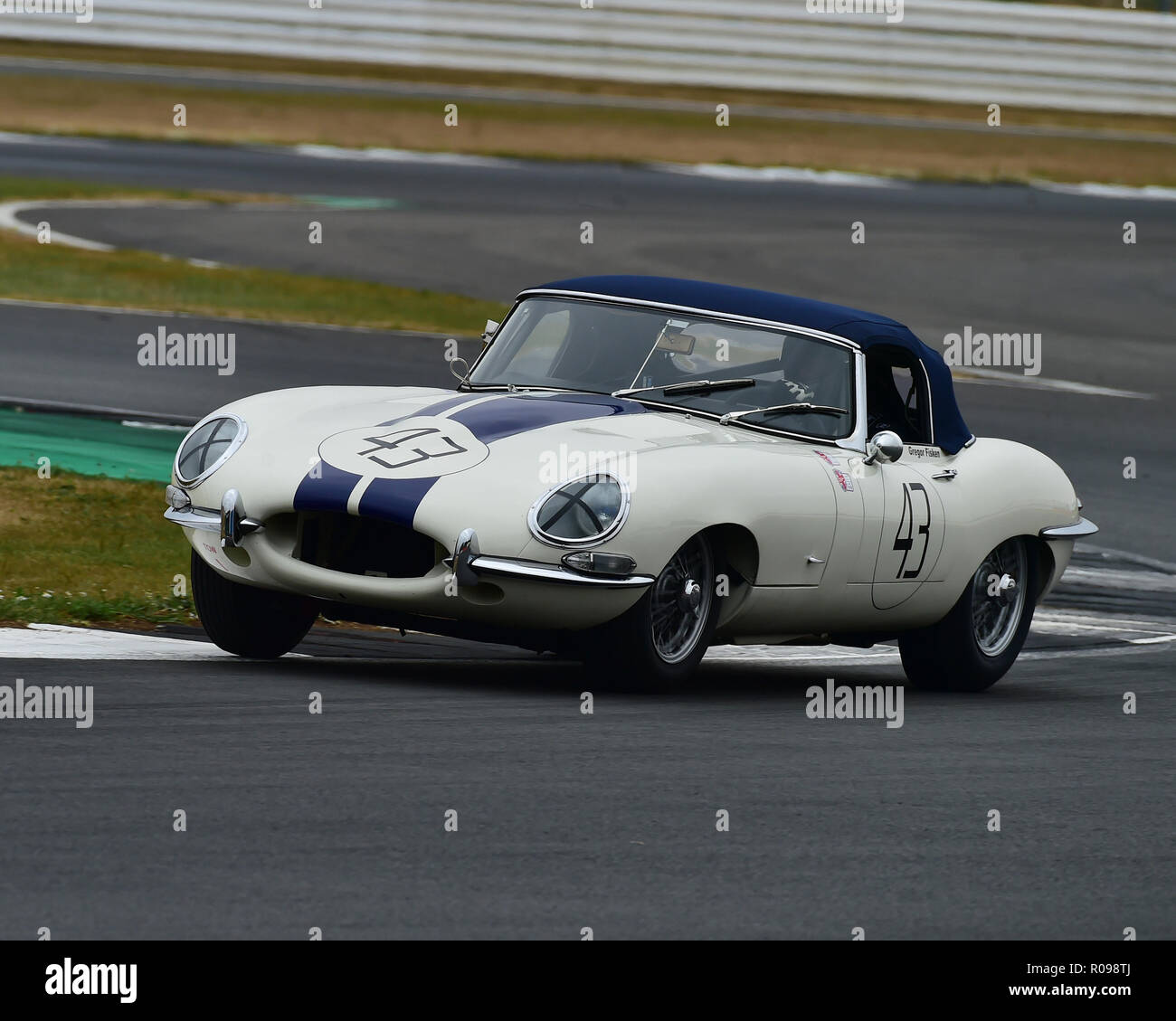 Sam Hancock, Gregor Fisken, Jaguar E-Type, Royal Automobile Club ...