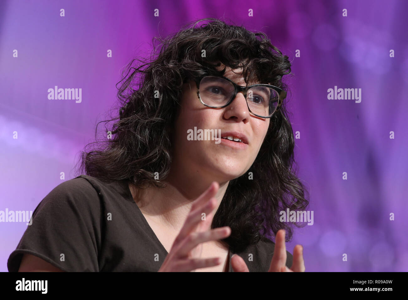 Los Angeles, Ca, USA. 2nd Nov, 2018. Rebecca Sugar on stage at day 2 of ...