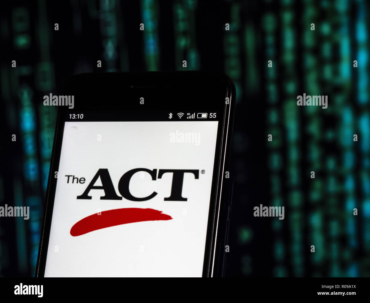 Act technology logo hi-res stock photography and images - Alamy