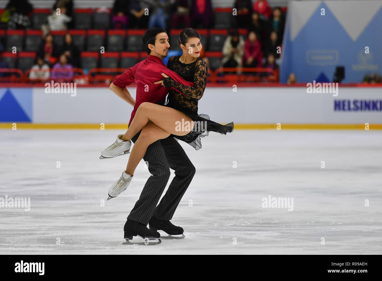 Helsinki, Finland. 2nd Nov 2018. Jasmine Tessari / Franceso Fioretti ...