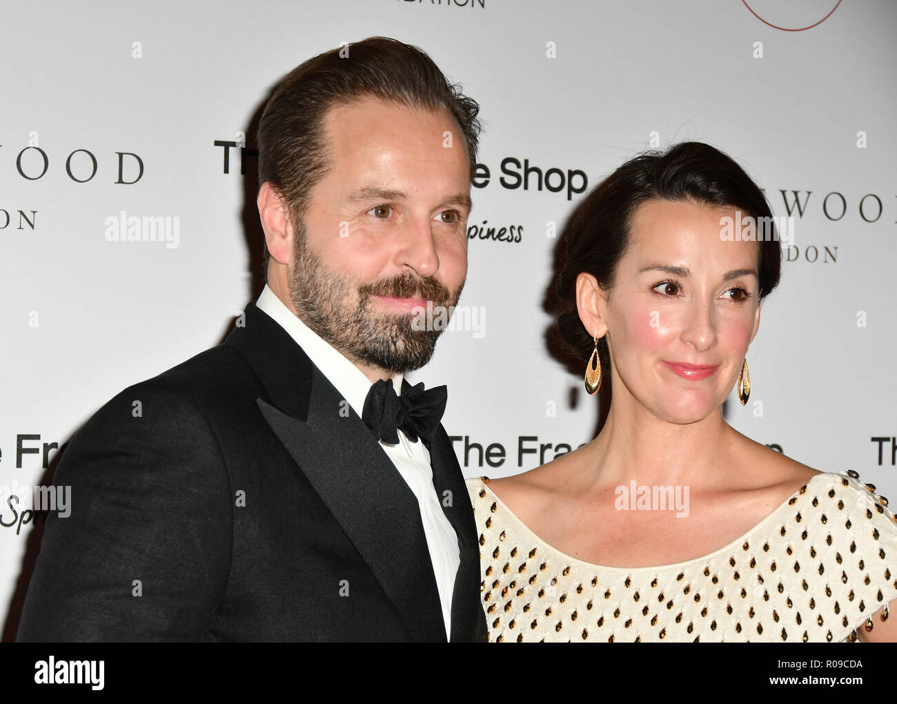 London, UK. 02nd Nov, 2018. Alfie Boe and Sarah Boe Arrivers at The ...