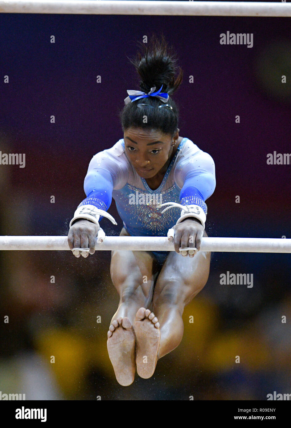 Simone biles qatar hi-res stock photography and images - Alamy