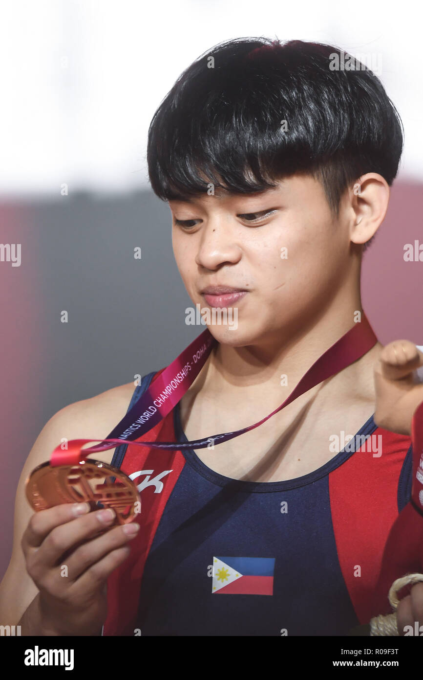 Doha, Qatar. 2nd Jan, 2016. CARLOS EDRIEL YULO from the Philippines ...