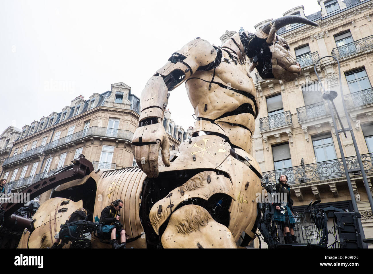 Toulouse, France. 2 November 2018. "La Machine", Giant Mechanical ...