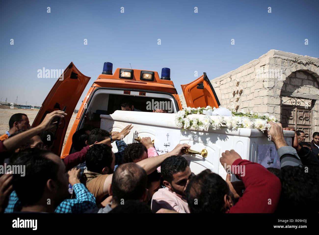 Funeral carrying coffin terror terrorism hi-res stock photography and ...