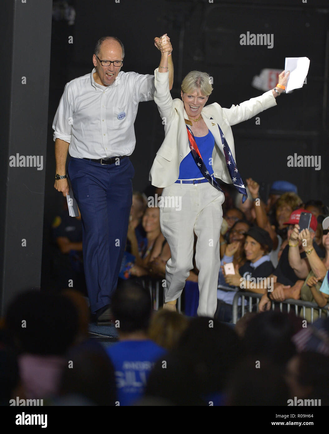 Miami, Florida, USA. 02nd Nov, 2018. Tom Perez, chairman of the ...