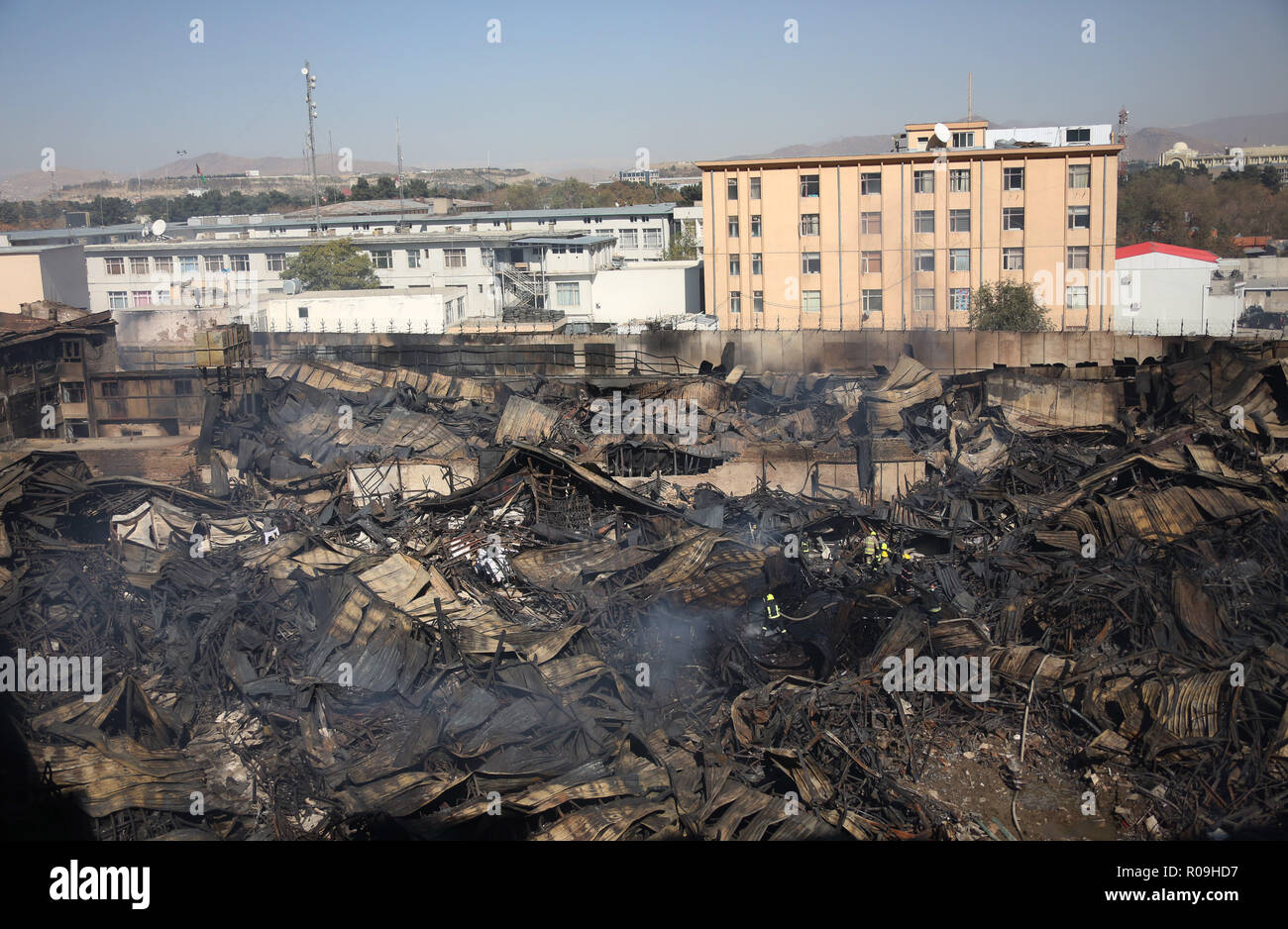 Kabul, Afghanistan. 3rd Nov, 2018. Photo taken on Nov. 3, 2018 shows ...