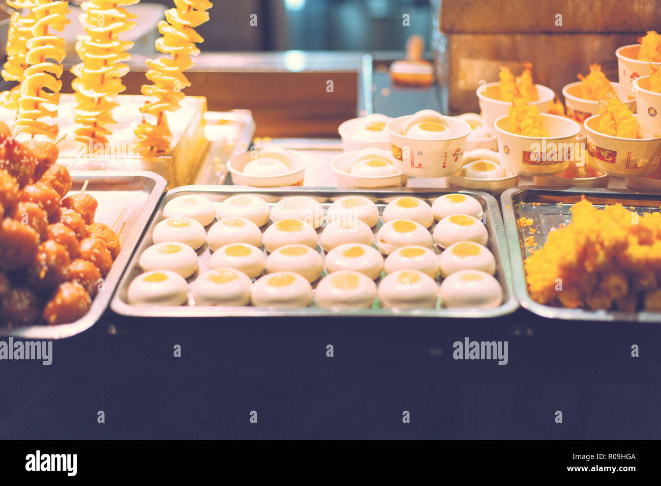 Chengdu, China. 3rd Nov, 2018. Chengdu, CHINA-Various delicious food ...