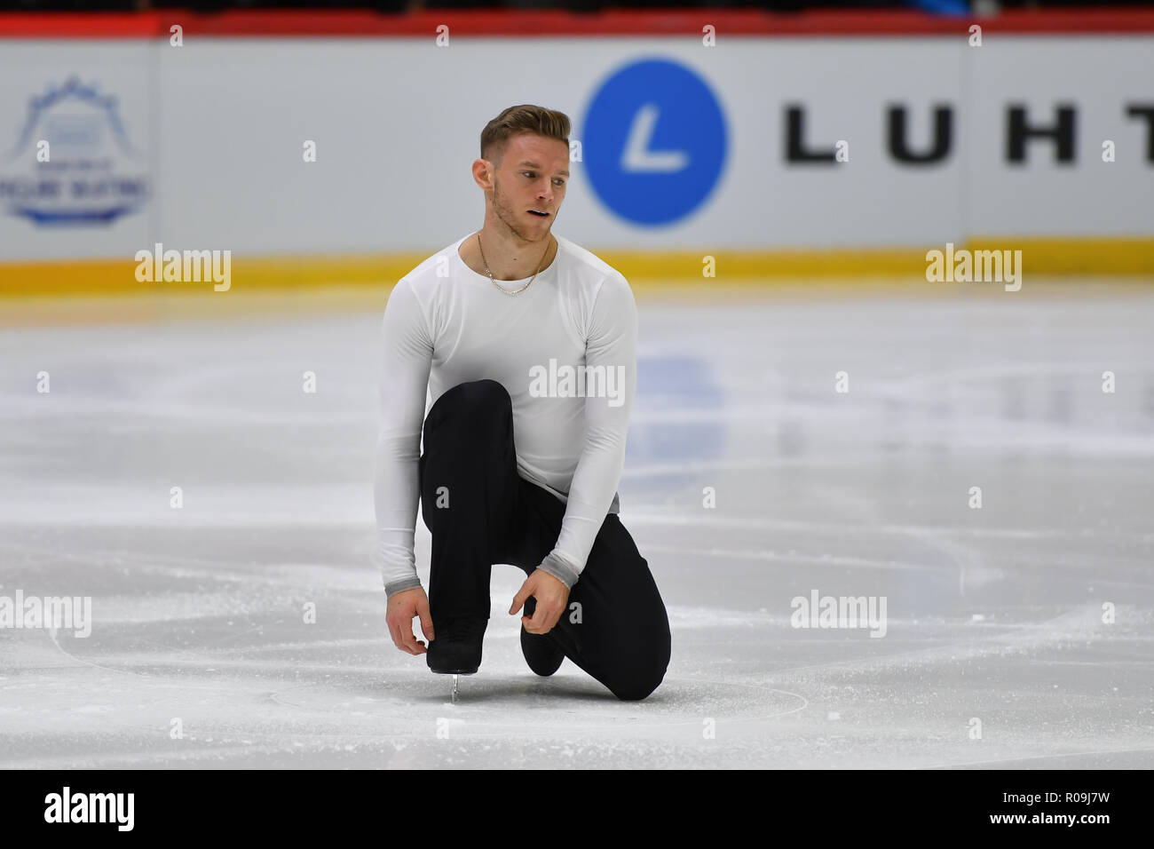 Helsinki, Finland. 03rd Nov, 2018. Philip Harris (GBR) during in Men's ...