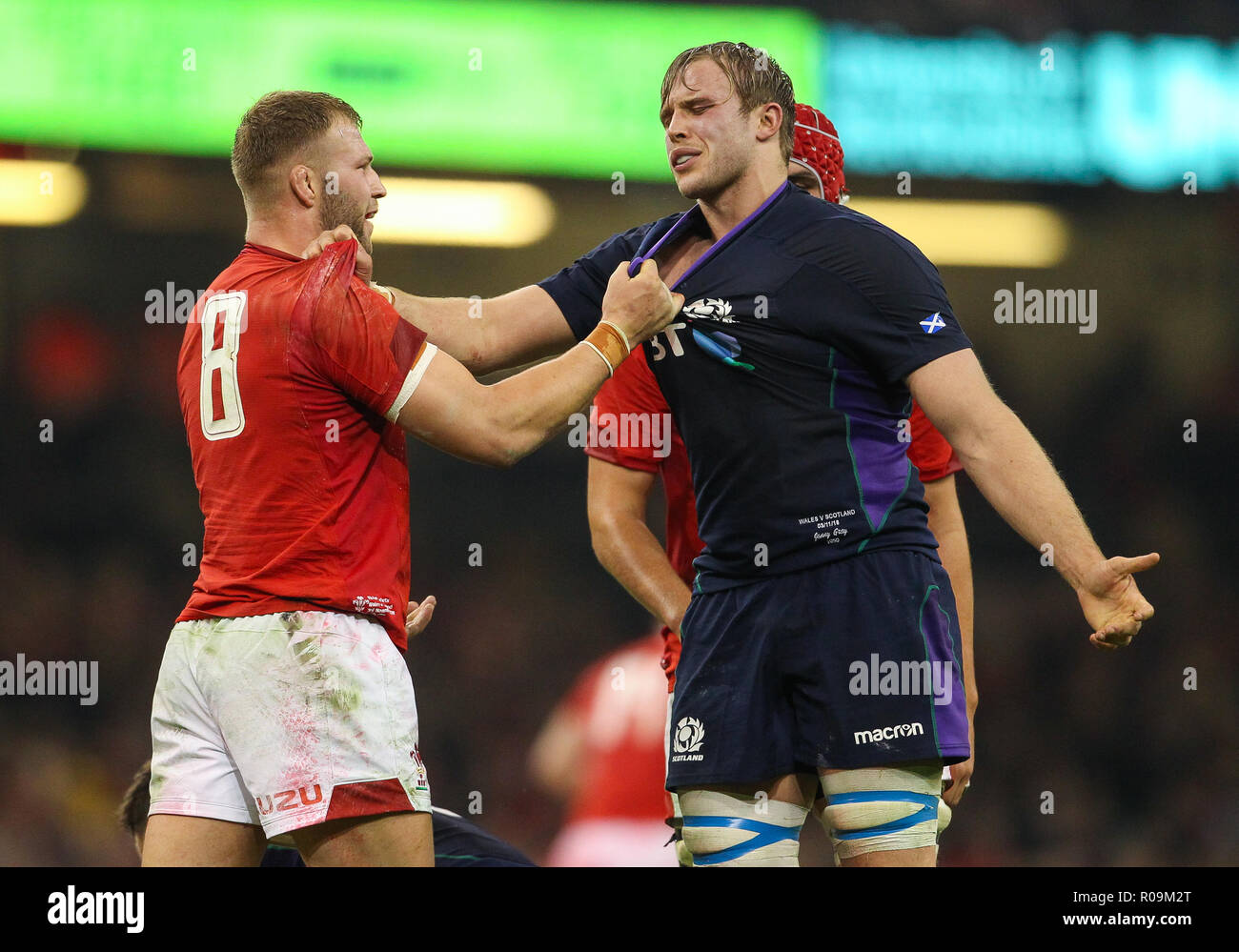Principality Stadium, Cardiff, UK. 3rd Nov, 2018. Rugby Union, Under ...