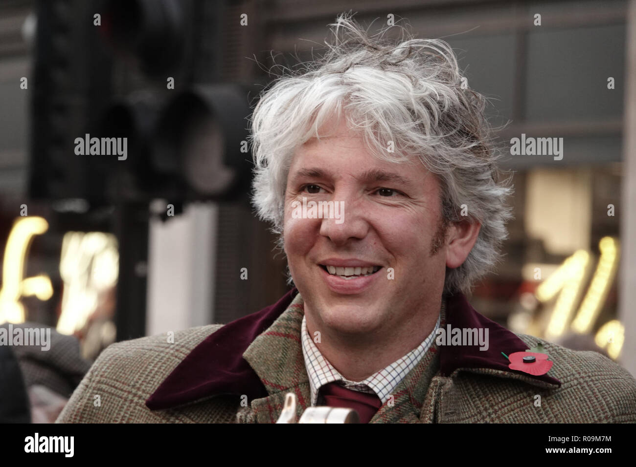 Westminster, London, W1, UK. 3rd Nov, 2018. Ed China, TV Presenter, at ...