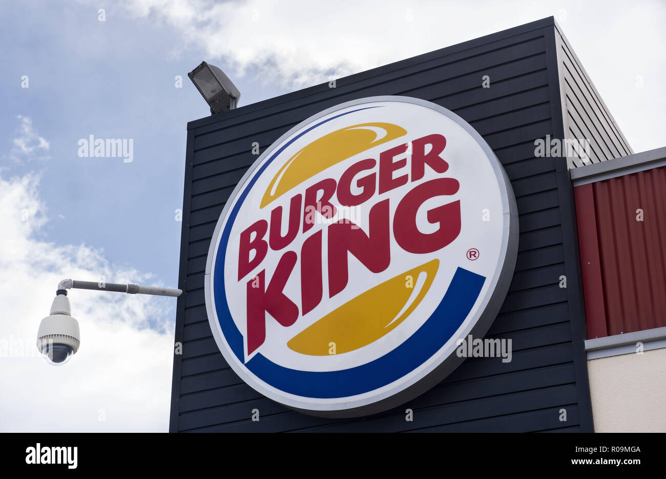 Alicante, Comunidad Valenciana, Spain. 30th Oct, 2018. American Burger ...