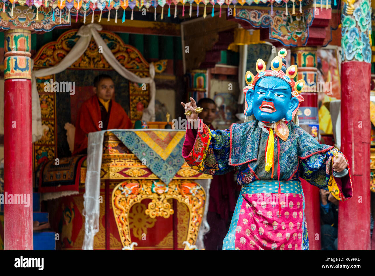 Ritual mask dances, performed by monks and describing stories from the ...