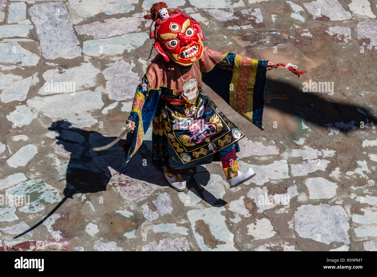 Ritual mask dances, performed by monks and describing stories from the ...