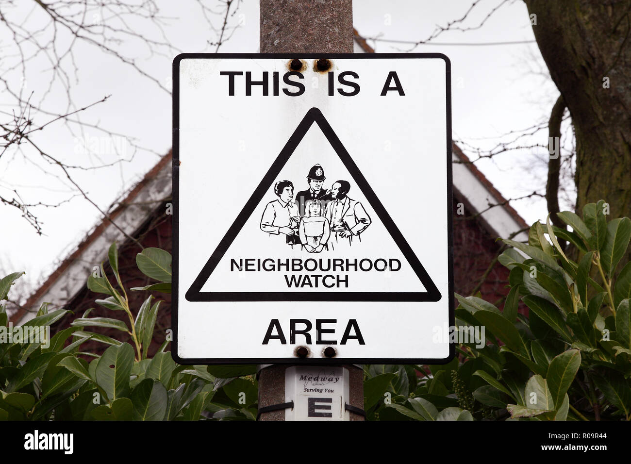 Neighborhood watch signs hi-res stock photography and images - Alamy