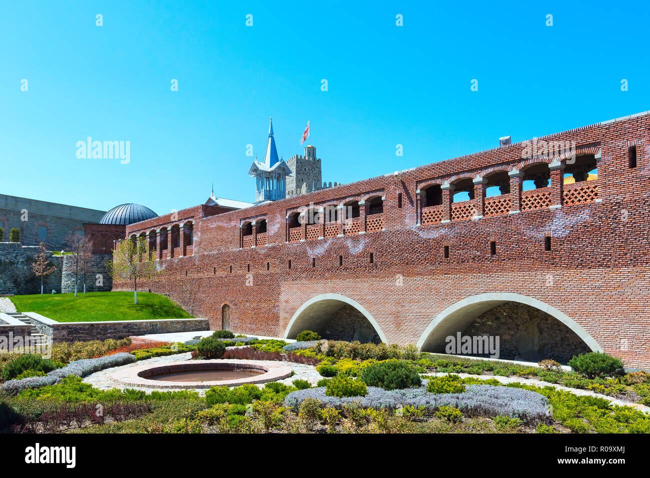 View of the famous Rabat or Rabati in Akhaltsikhe, Georgia Stock Photo ...