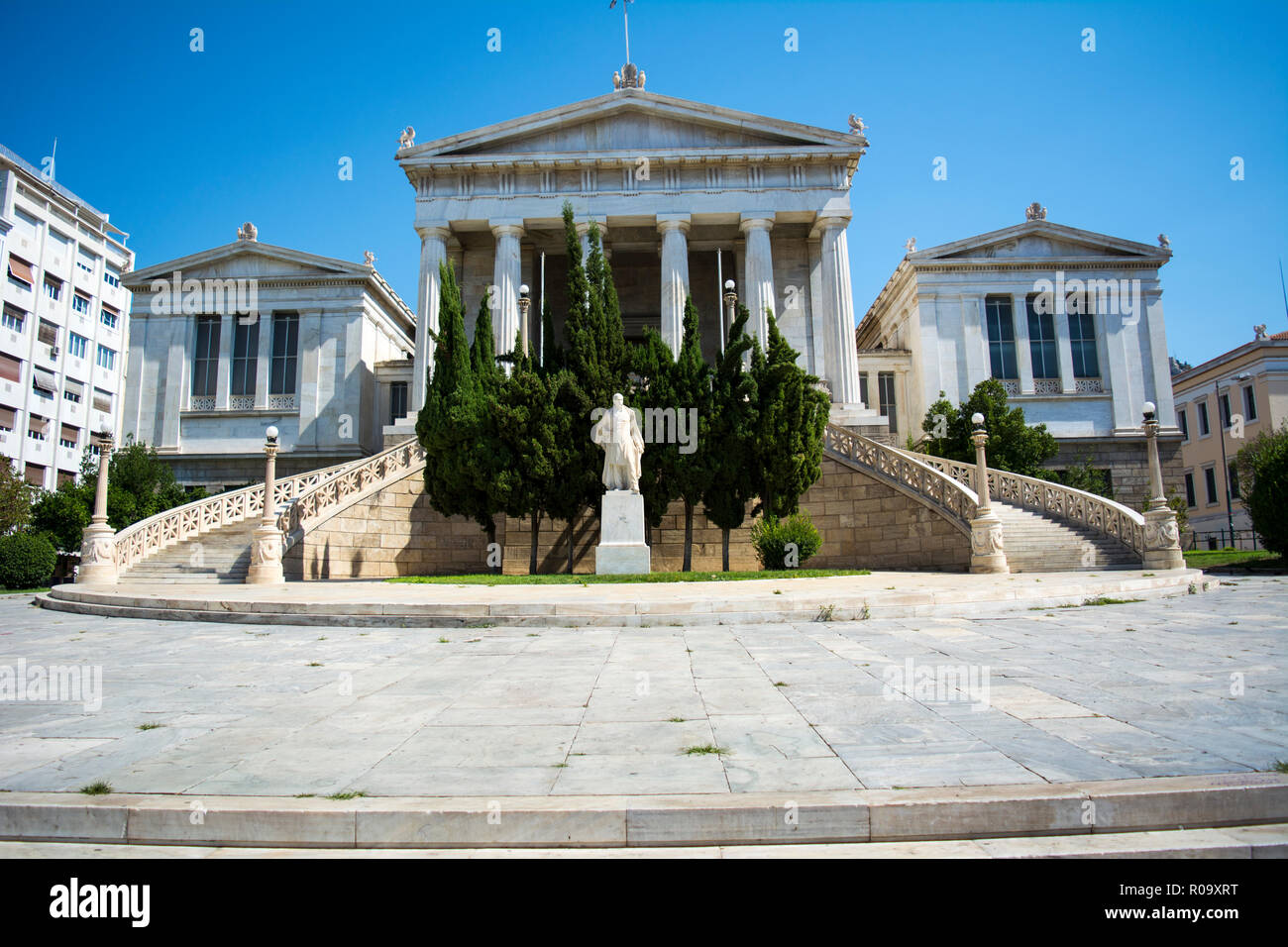 01 October 2018-Athens, Greece. The Academy of Athens, the Athenian ...