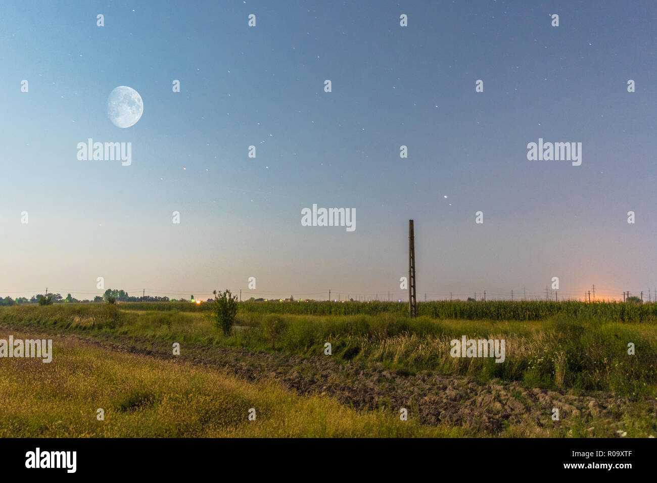 Moon poles hi-res stock photography and images - Alamy