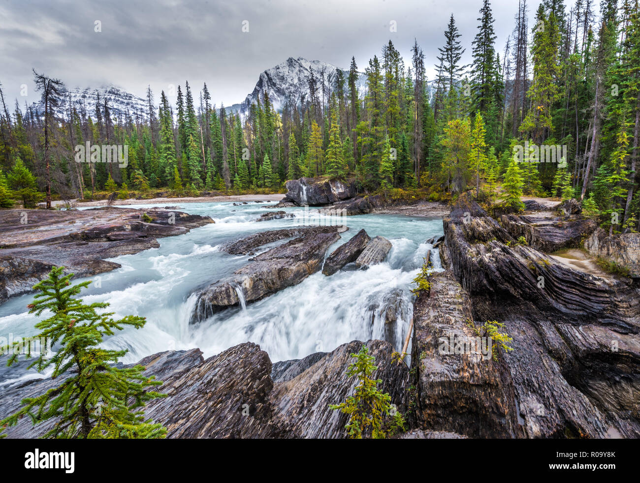 River across rock Stock Photo - Alamy