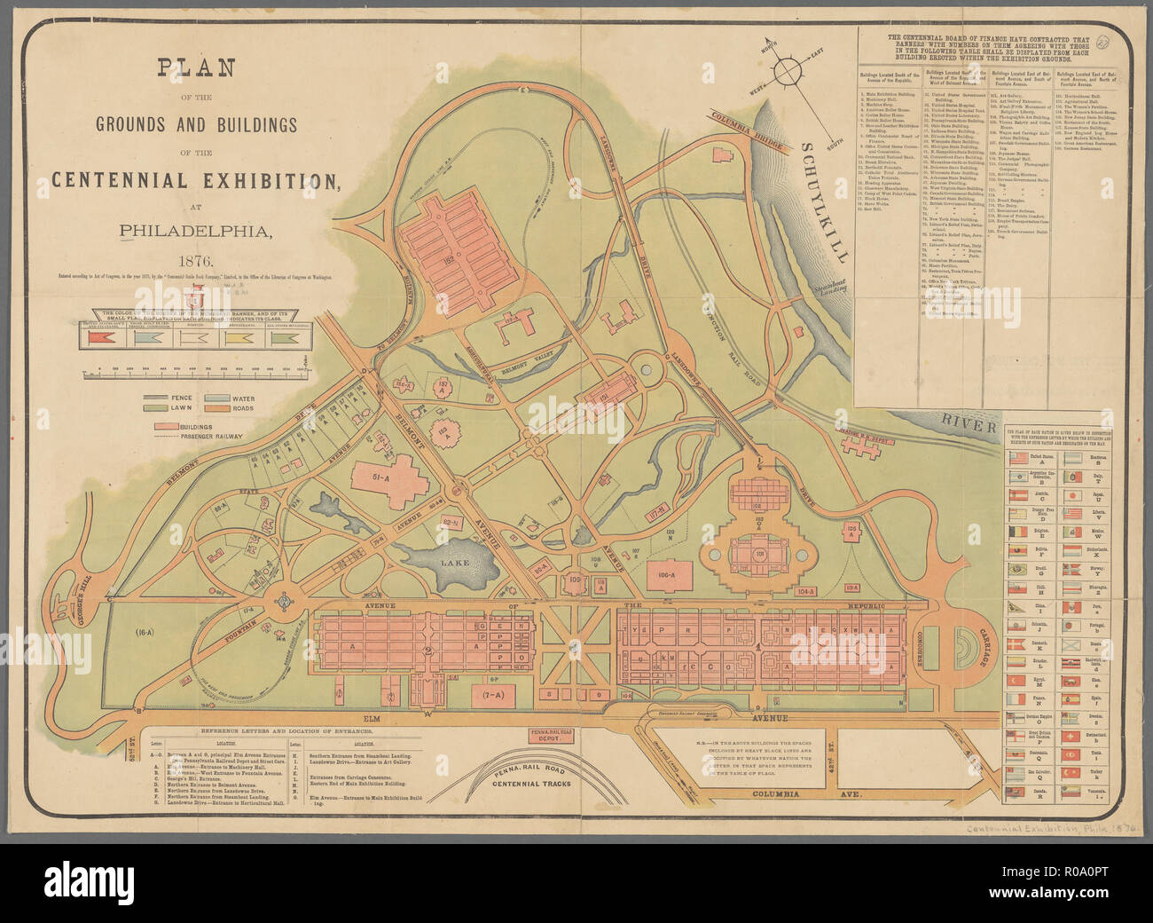 vintage landscape map Stock Photo - Alamy