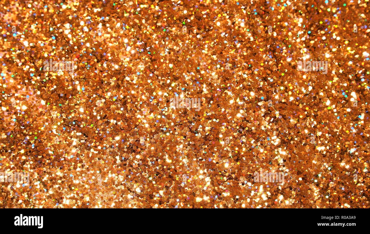 Glittering brilliance .Golden glimmered seamless loop abstract motion ...