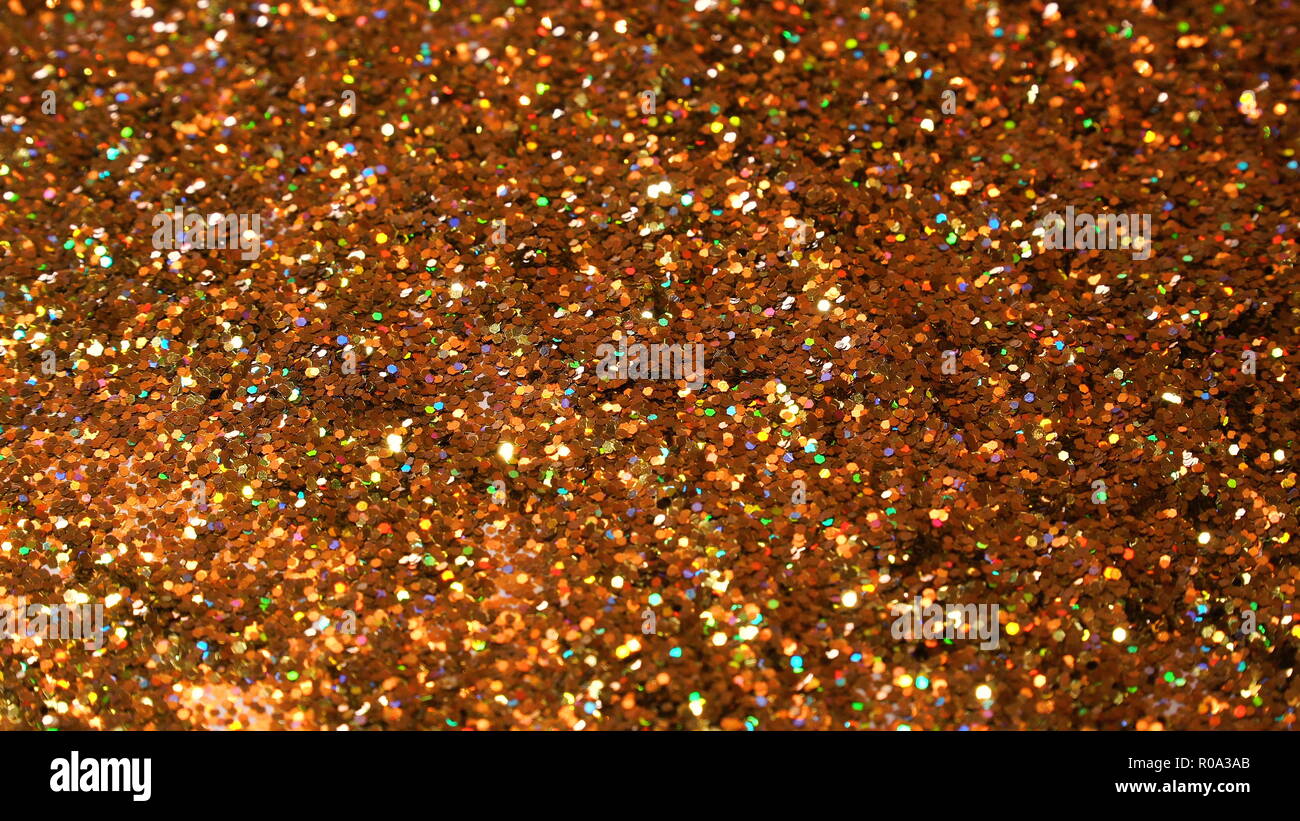 Glittering brilliance .Golden glimmered seamless loop abstract motion ...