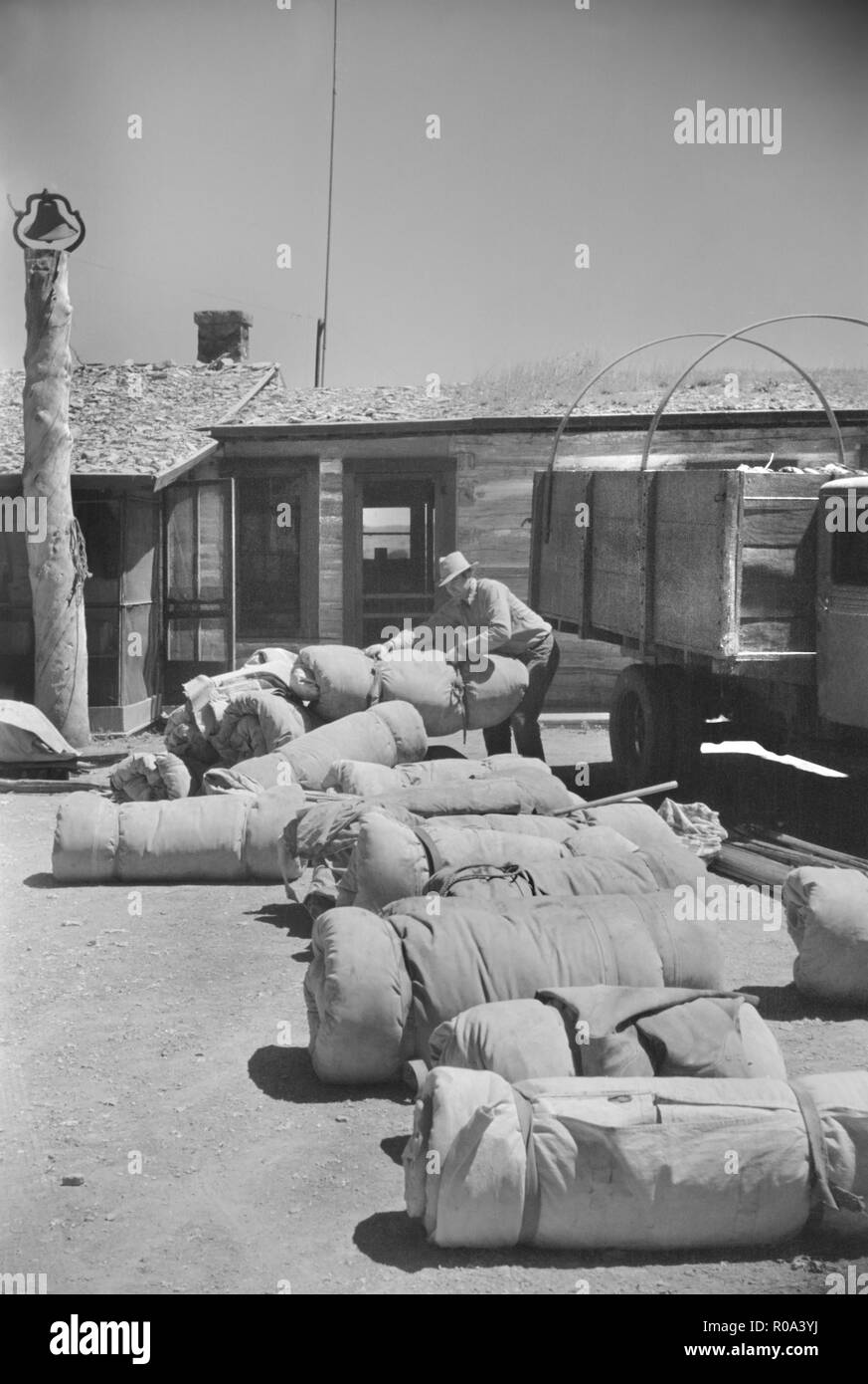 Montana ranch 1930s hi-res stock photography and images - Alamy