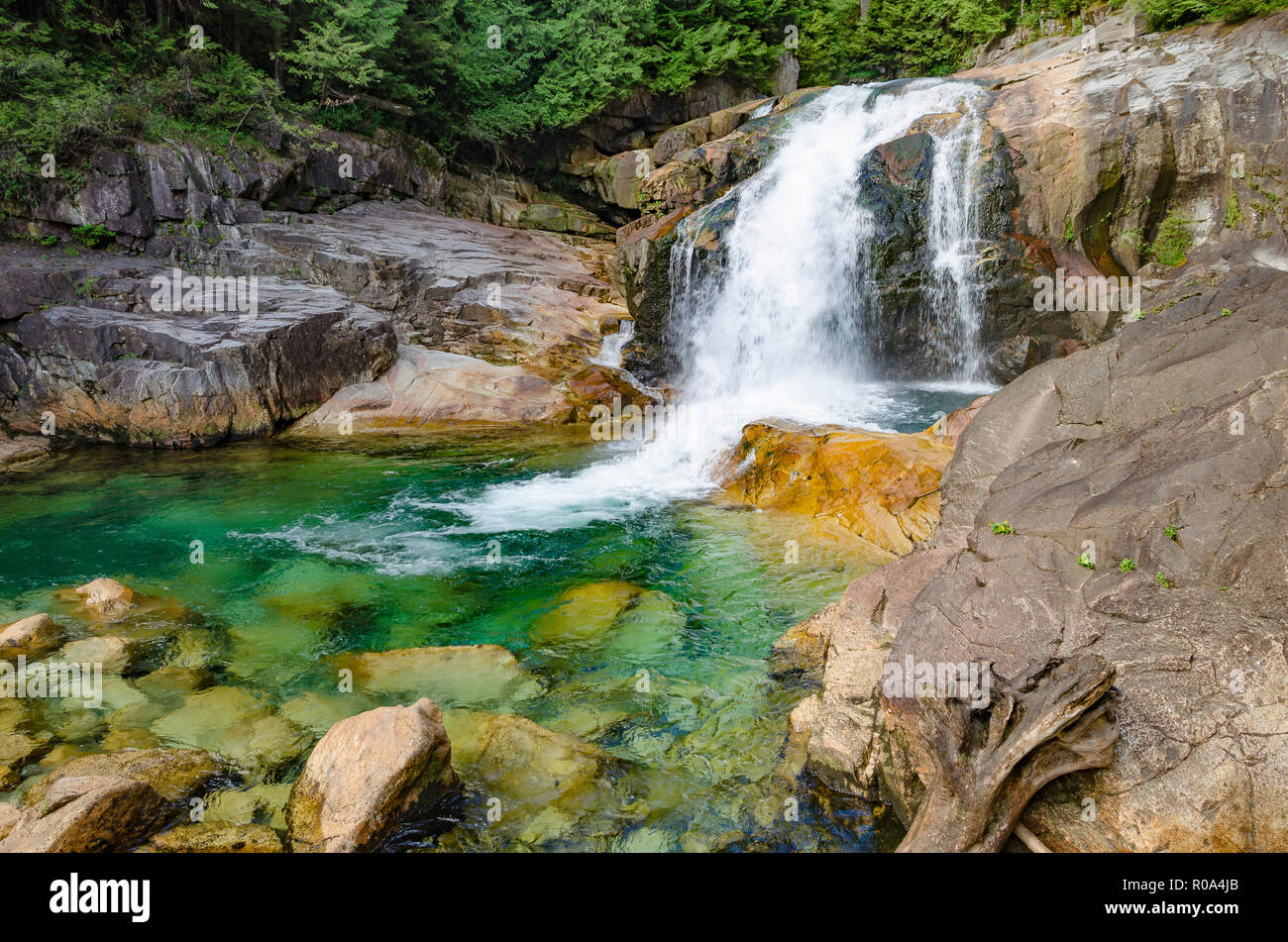 Lower Falls, Golden Ears Provincial Park, Maple Ridge, British Columbia ...